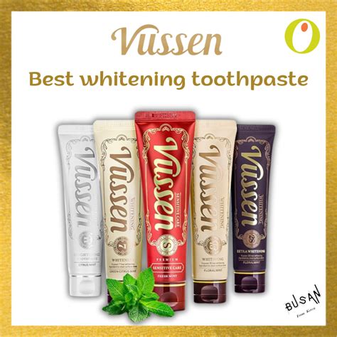 Osstem Vussen Premium Whitening Toothpastekorean High Quality