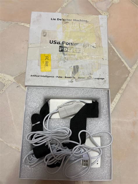 Usb Polygraph Lie Detector Machine Mobile Phones And Gadgets Other Gadgets On Carousell