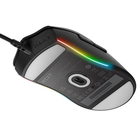 Mouse Nzxt Lift Ambidiestro Negro Rgb Sensor Pixart 3389 Omron