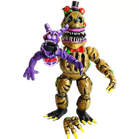 Twisted Freddy Fazbear Figure Animatronic Five Nights At Freddy Mexican Fnaf 10” £1712