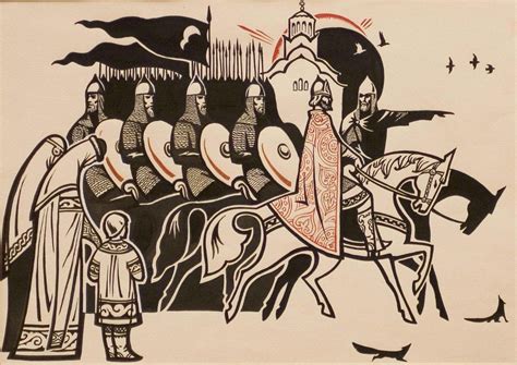 Рисунок о полку игореве 79 фото