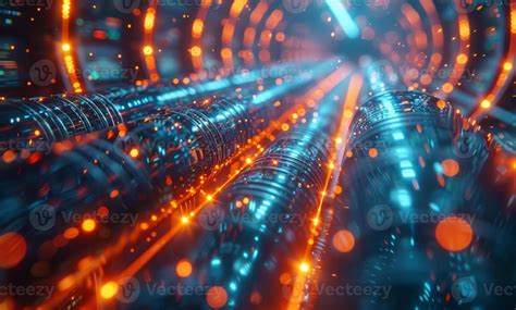 Abstract Technology Background Wave Function Series Background Design