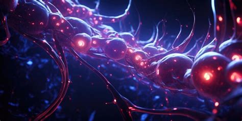 premium ai image d rendering of a neuron ai