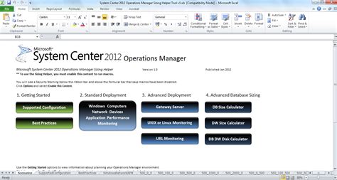 Kevin Greene It Blog Scom 2012 Opsmgr Sizing Helper Tool