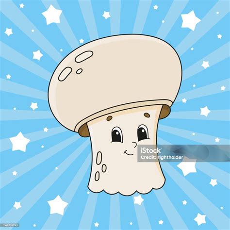 베이지 샴페인 귀여운 캐릭터 다채로운 벡터 일러스트레이션입니다 만화 스타일입니다 색상 배경에 격리 디자인 요소입니다 디자인 서적