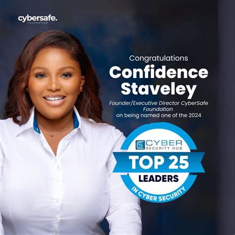 Cybersafe Foundation On Linkedin Cybersecurityleader Trailblazer