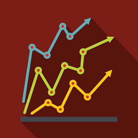 Chart Icon Vector Flat 14428760 Vector Art At Vecteezy