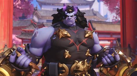 Demon Rocker Mauga Skin Preview Overwatch Season 16 Youtube