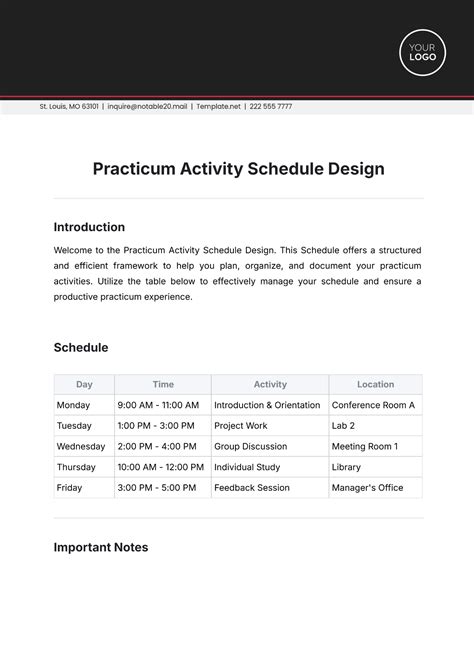 Free University Schedule Templates Editable And Printable