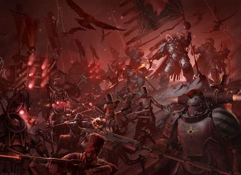 Unification Wars Battle Scene Боевой молот Дизельпанк Фэнтези