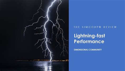 Lightning Fast Performance