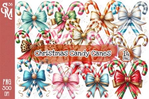 Glitter Colorful Christmas Candy Canes Graphic By Stevenmunoz56 · Creative Fabrica