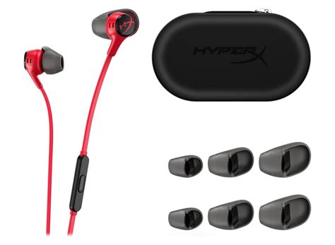 Hyperx Cloud Earbuds Ii Gaming Earbuds With Mic Red