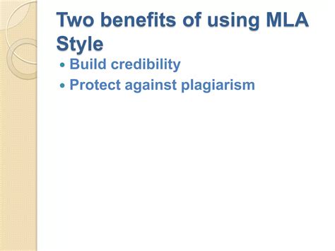 Owl Mla Exercise Answers Pptx