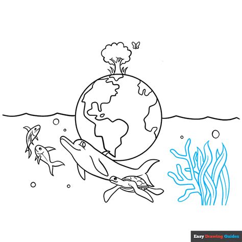 How To Draw Biodiversity Really Easy Drawing Tutorial