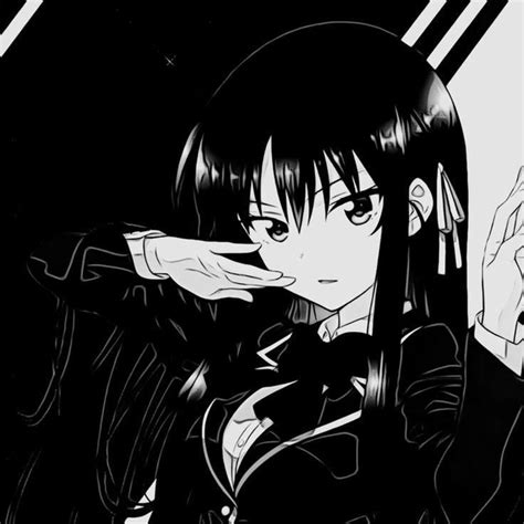 330 Cool Anime Black And White Pfp For Every Mood