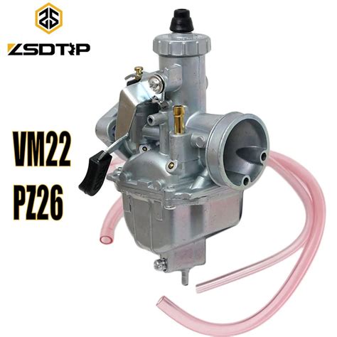 ZSDTRP Mikuni Carburetor VM22 26mm 110cc 125cc Pit Dirt Bike ATV Quad ...
