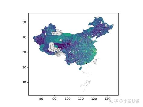 Python地图热力图可视化 以中国各区县数字普惠金融发展水平为例 知乎