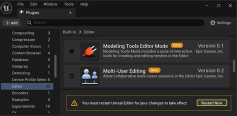 Getting Started With Multi User Editing In Unreal Engine Unreal Engine 54 Documentation