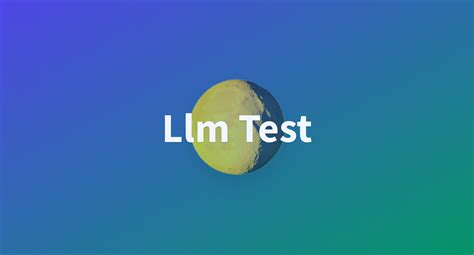 Llm Test A Hugging Face Space By Hipples