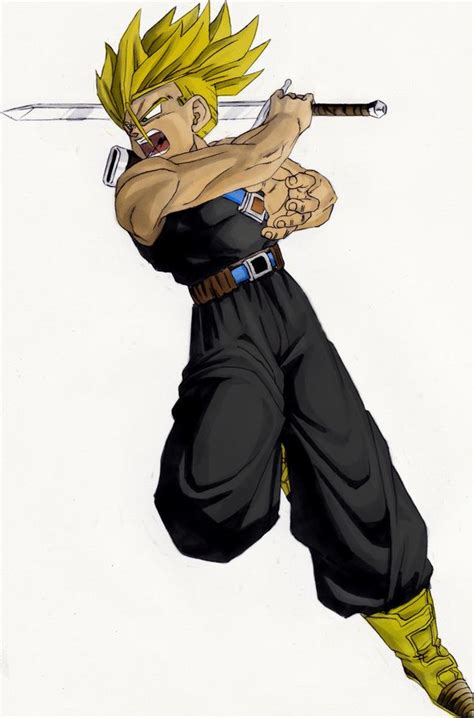 SSJ Trunks By Viglione On DeviantArt SSJ Trunks By Viglione On DeviantArt