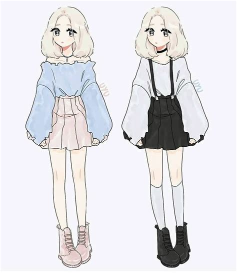 Картинки для срисовки аниме тело девушки