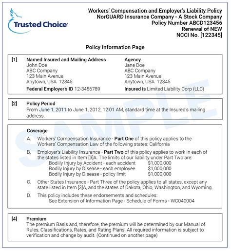 Workers Compensation Declaration Page Hot Sex Picture