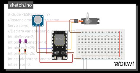 Proyecto De Robotica Wokwi Esp32 Stm32 Arduino Simulator