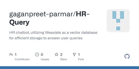 Hr Queryweaviatevectordbpy At Main · Gaganpreet Parmarhr Query · Github