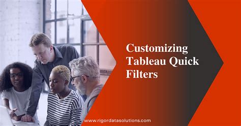 Customizing Tableau Quick Filters