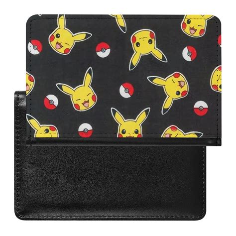 Pokemon Pikachu Charizard Pokeball12 Passport Holders Holder Wallet
