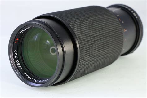 点検済 良品 コンタックス Contax Carl Zeiss Vario Sonnar 80 200mm F4 T Mm J 極薄クモリ 3287 ヤシカ、コンタックス ｜売買された