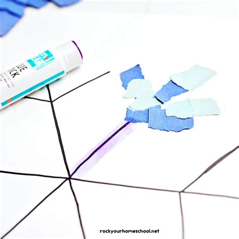 Torn Paper Snowflake Craft How To Enjoy For Easy Winter Fun Rock Your Homeschool