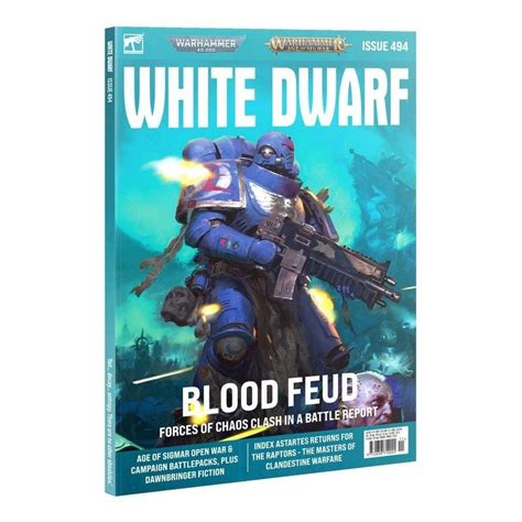 Warhammer White Dwarf Magazine Issue 494 November 2023 Big W