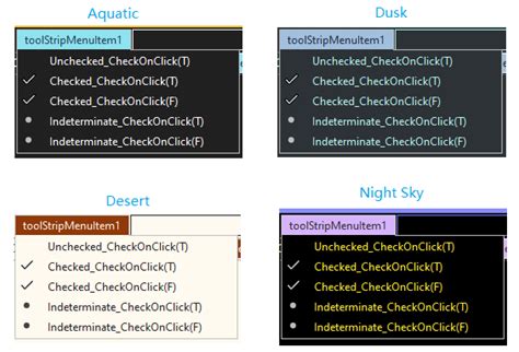 Accessibility Hc Themes The Color Contrast Of Indeterminate State