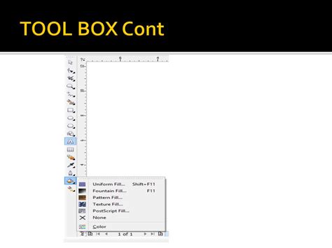 PPT Interface Corel Draw PowerPoint Presentation Free Download ID 5070866