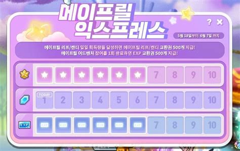 메이프릴 익스프레스 질문 메이플스토리 에펨코리아