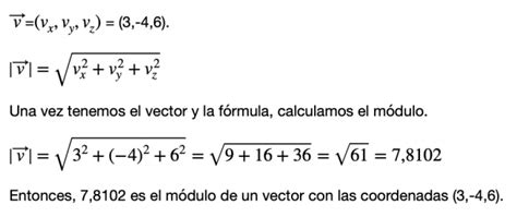 Módulo De Un Vector Economipedia