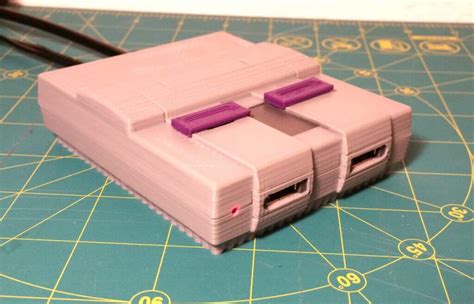 9 Diy Raspberry Pi Snes Classic Mini Cases To 3d Print Now All3dp