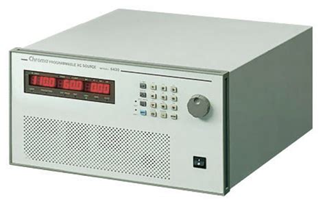 Chroma 6430 Ac Power Source Programmable And High Accuracy Power Supply