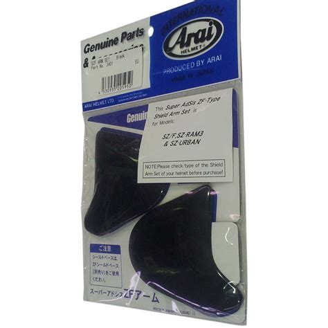 Arai External Upper Support Type F Ad System Black Motardinn