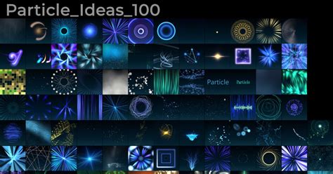 Particle Ideas 100 Particles Effects Unity Asset Store