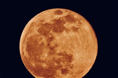 Harvest Moon Lights Up Night Sky Wows Astronomy Enthusiasts