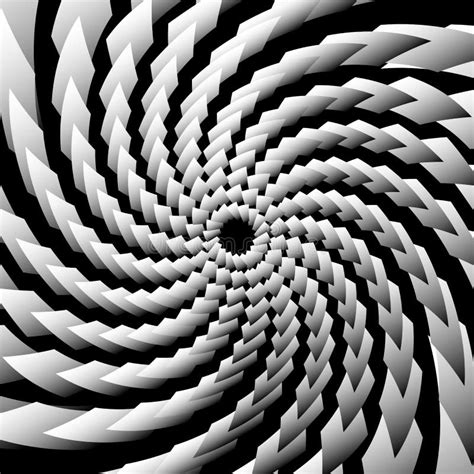 Spirally Swirly Backdrop Pattern Grayscale Abstract Illustrat Stock Vector Illustration Of