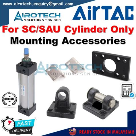 AirTAC SC SAU Series Pneumatic Air Cylinder LB FA FB CA Single Clevis