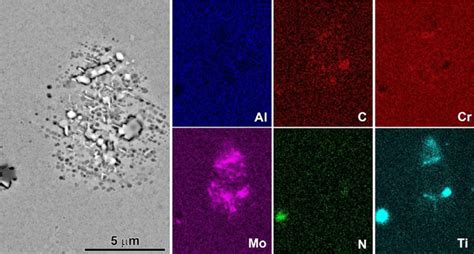 Sem Micrograph From An Interdendritic Region Of Weld Deposit With Download Scientific Diagram