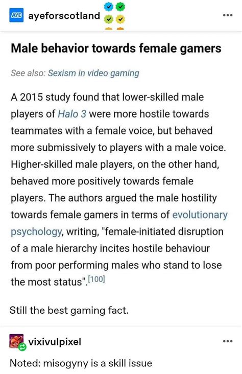 correlation between skill and misogyny i wouldn t have dared r