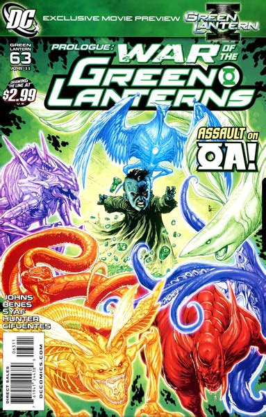 Review Green Lantern 63 Major Spoilers