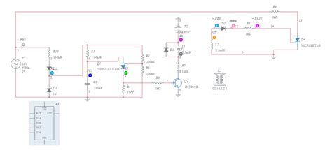 PUT Trigger With Pulse Transformer Multisim Live