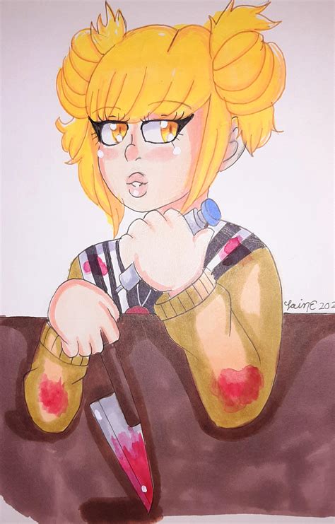 Fanart Himiko Toga From Mha Rautisticcreatives